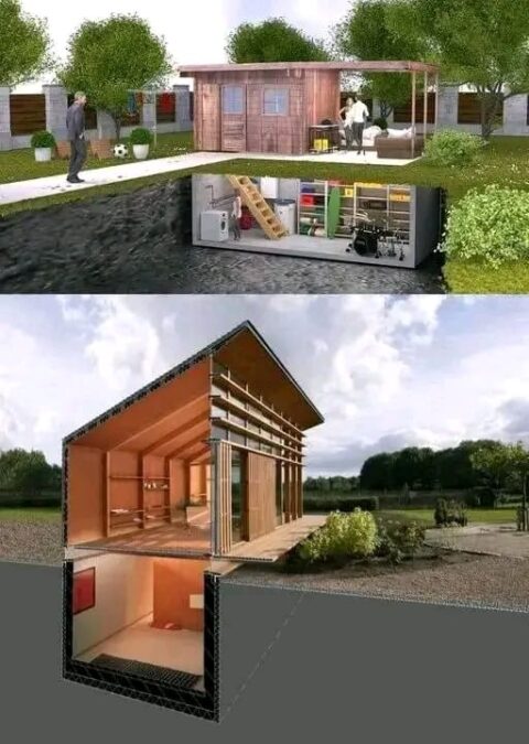 Basements | Tiny Homes and Bunkers